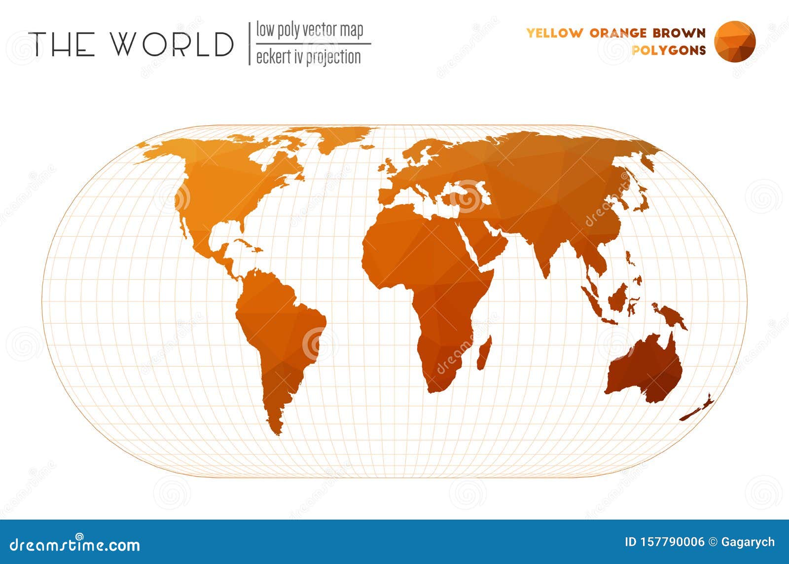 Mapa Del Mundo De Los Polos Bajos Ilustración del Vector - Ilustración ...