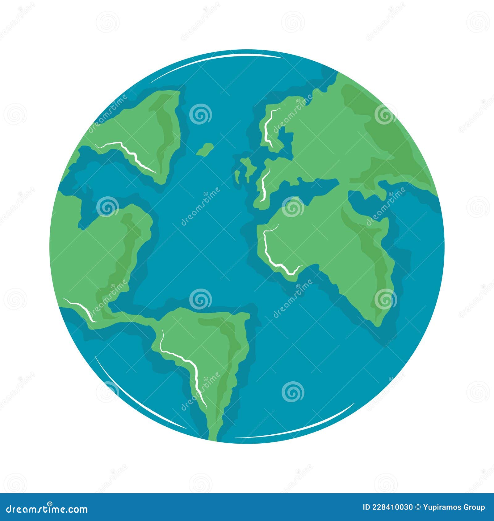Mapa del mundo globo ilustración del vector. Ilustración de tierra ...