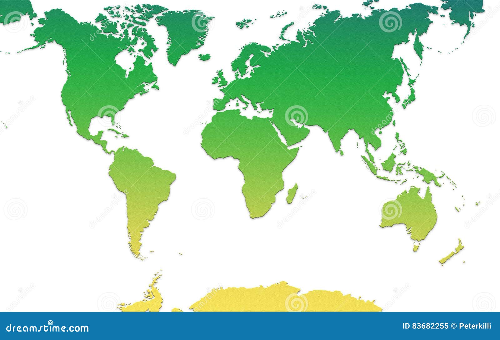 Mapa Del Mundo Por Completo Stock de ilustración - Ilustración de fondo ...