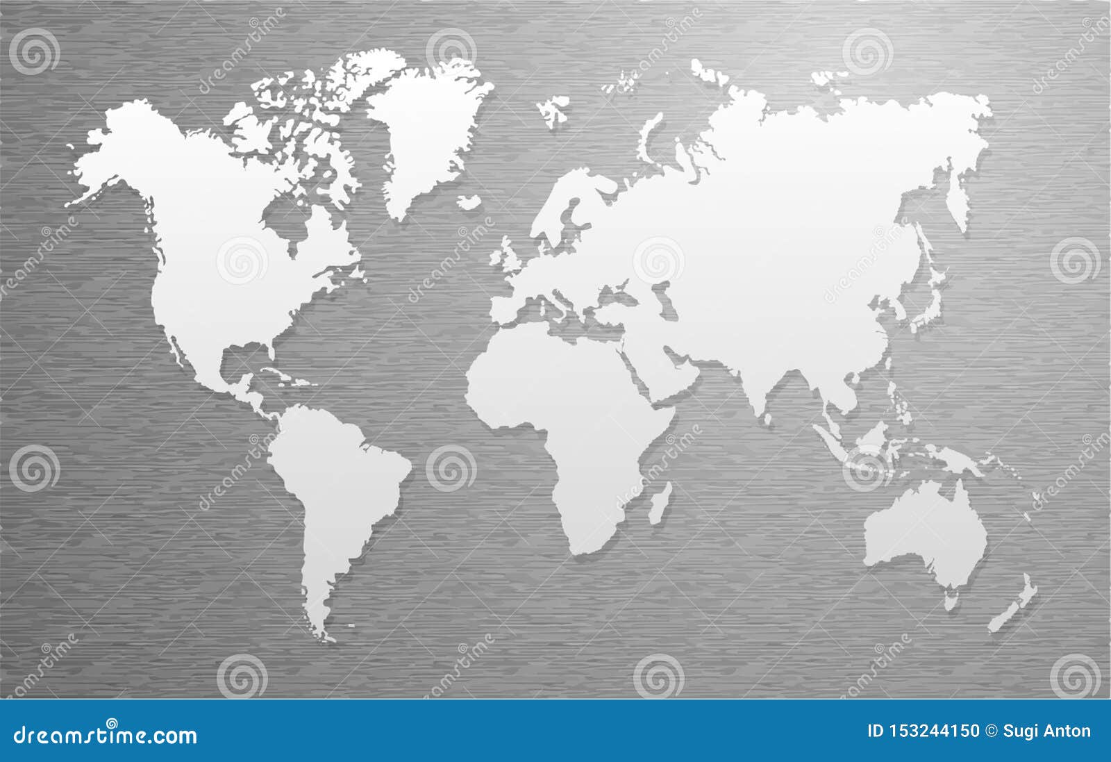 Mapa del mundo RGB ilustración del vector. Ilustración de plano - 153244150
