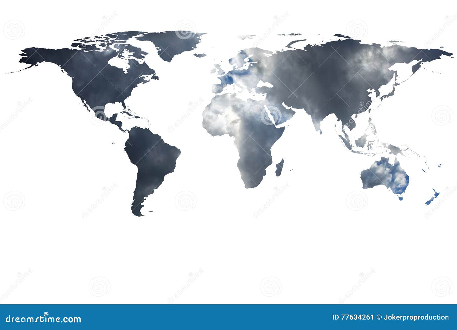 Mapa del mundo y humo imagen de archivo. Imagen de mundo - 77634261
