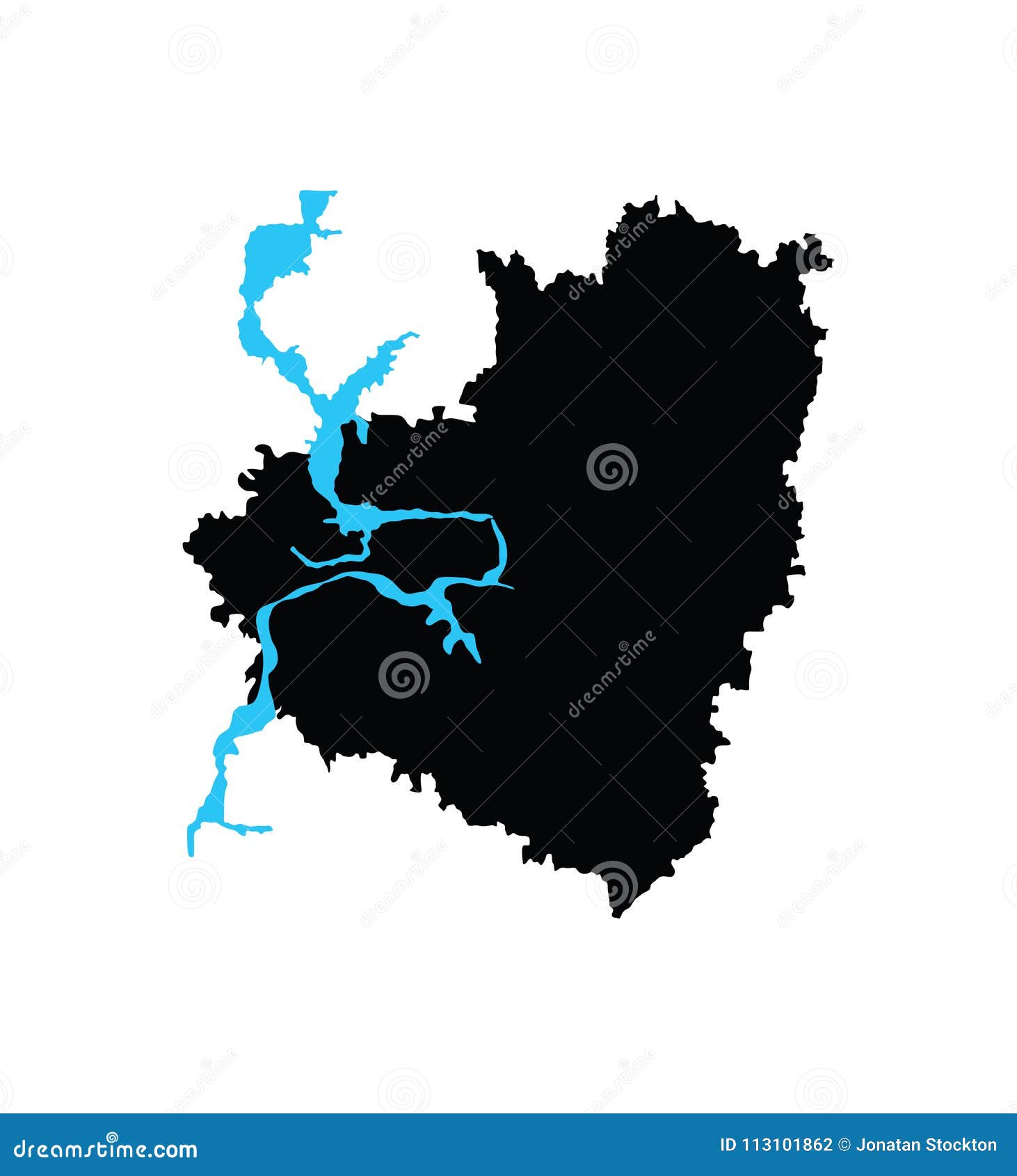 Mapa Del Oblast Del Samara Mapa Del Oblast De Samarskaya Mapa Del ...