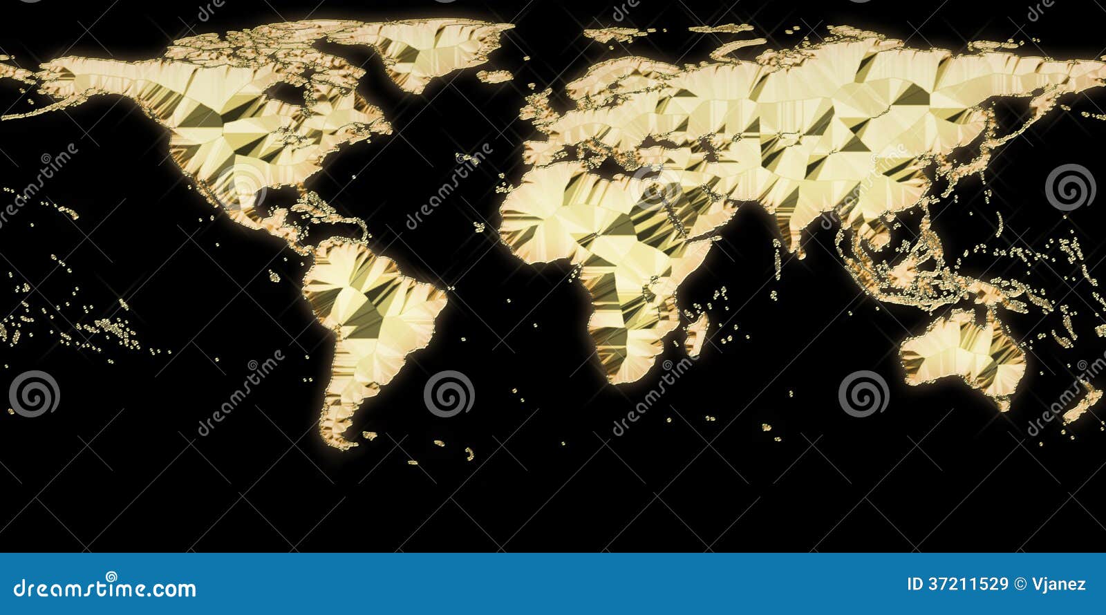 Mapa del oro del mundo imagen de archivo. Imagen de global - 37211529