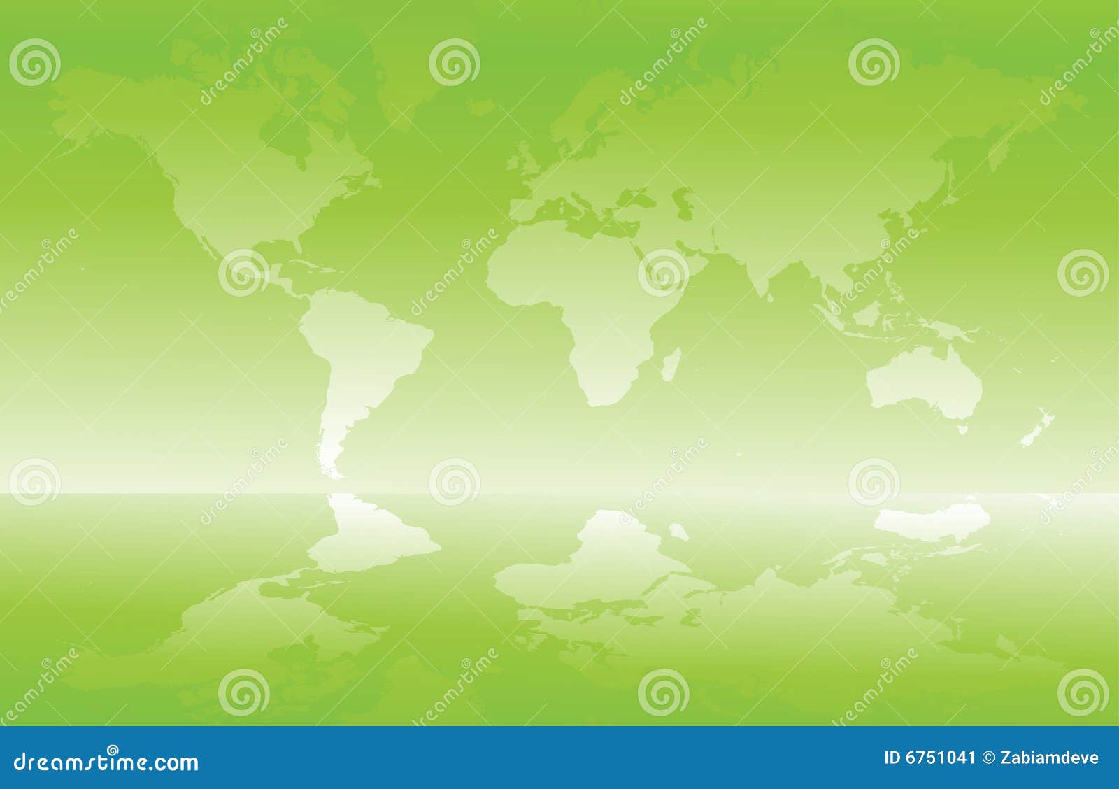 Mapa Del Vector Del Mundo Imagen. Imagen: 6751041