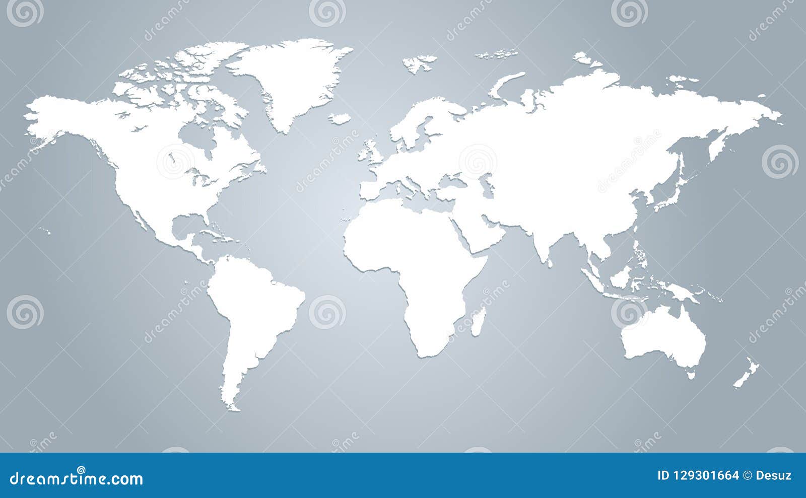 Mapa del vector del mundo ilustración del vector. Ilustración de ...