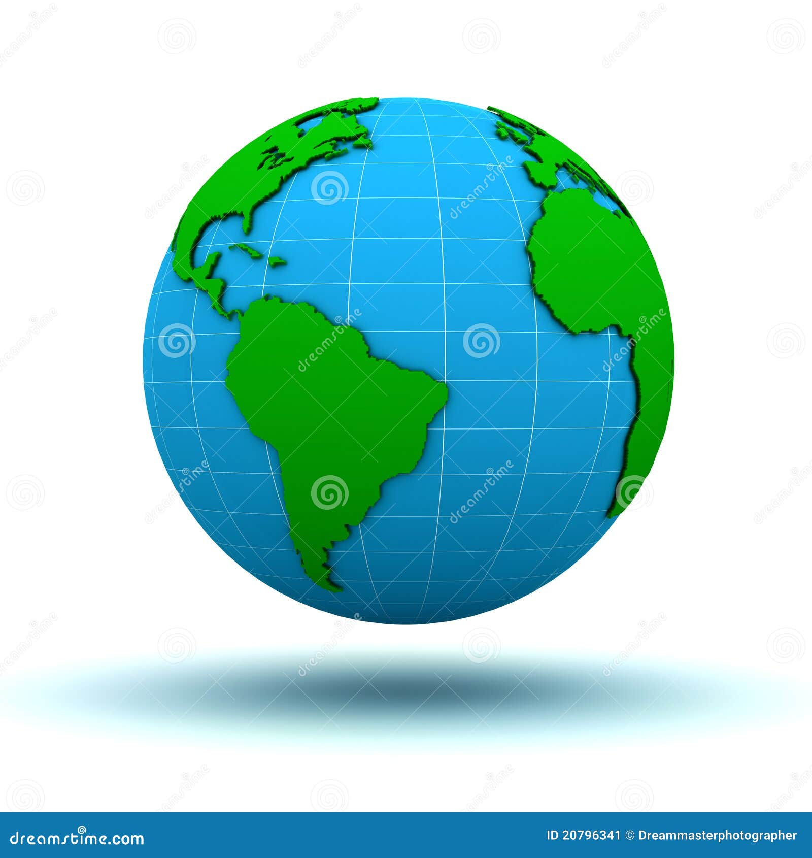 Mapa do globo ilustração stock. Ilustração de mapa, atlantic - 20796341