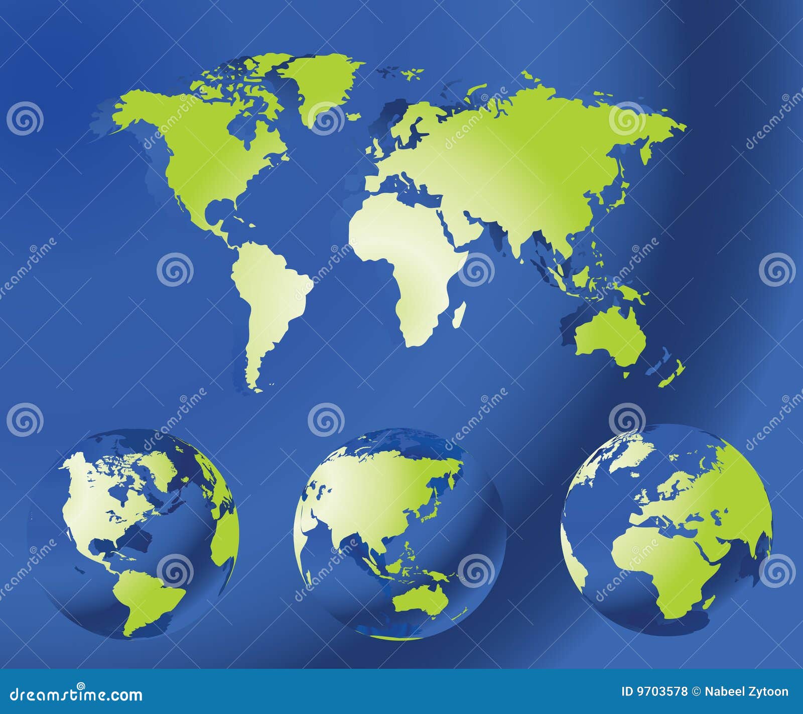 Mapa do globo do mundo ilustração do vetor. Ilustração de curso - 9703578