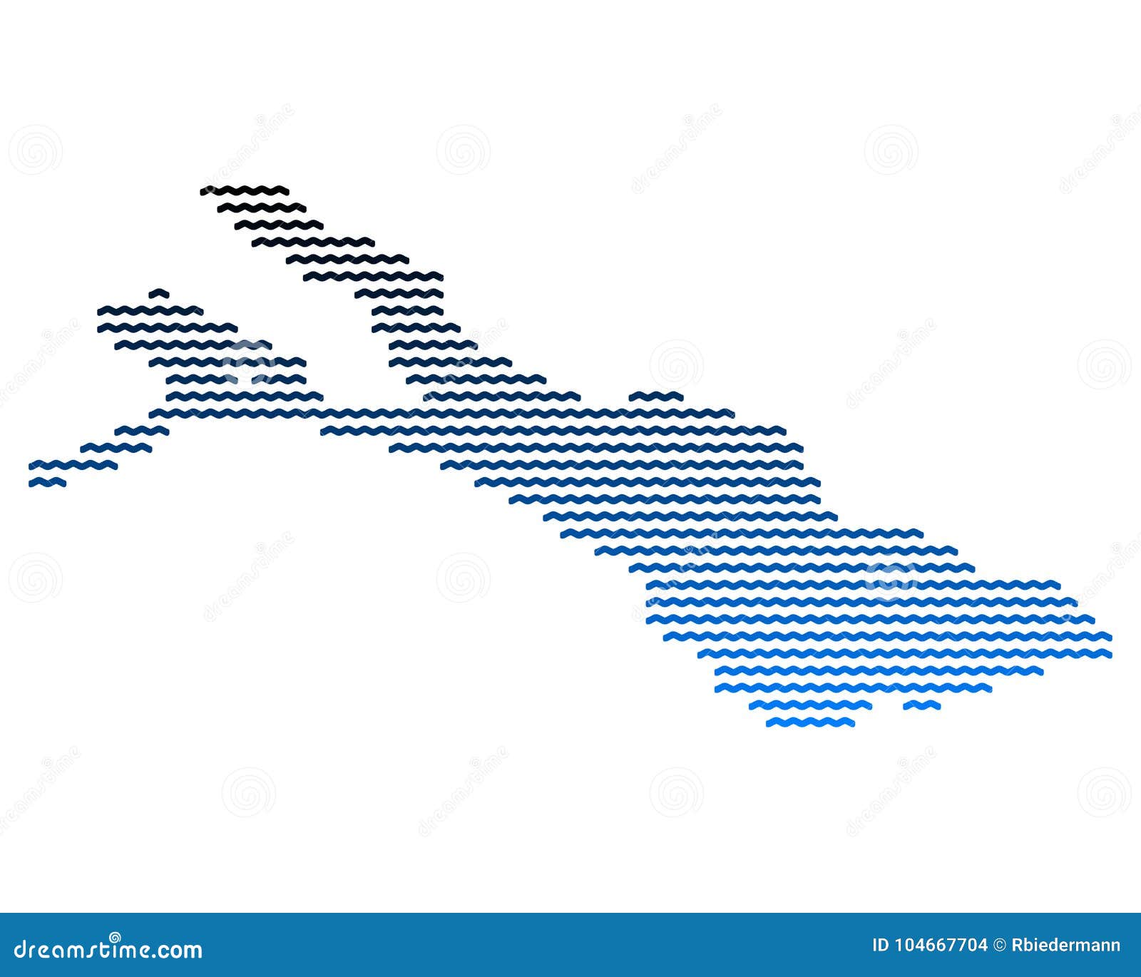 Mapa do lago Constance ilustração stock. Ilustração de constância ...