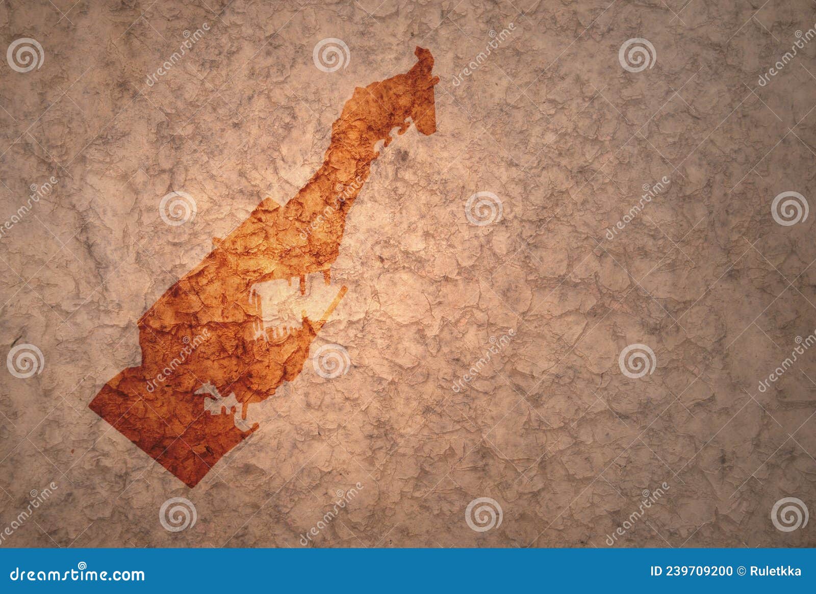 Mapa Do Monaco Em Um Antigo Papel De Crack Antigo Foto de Stock ...