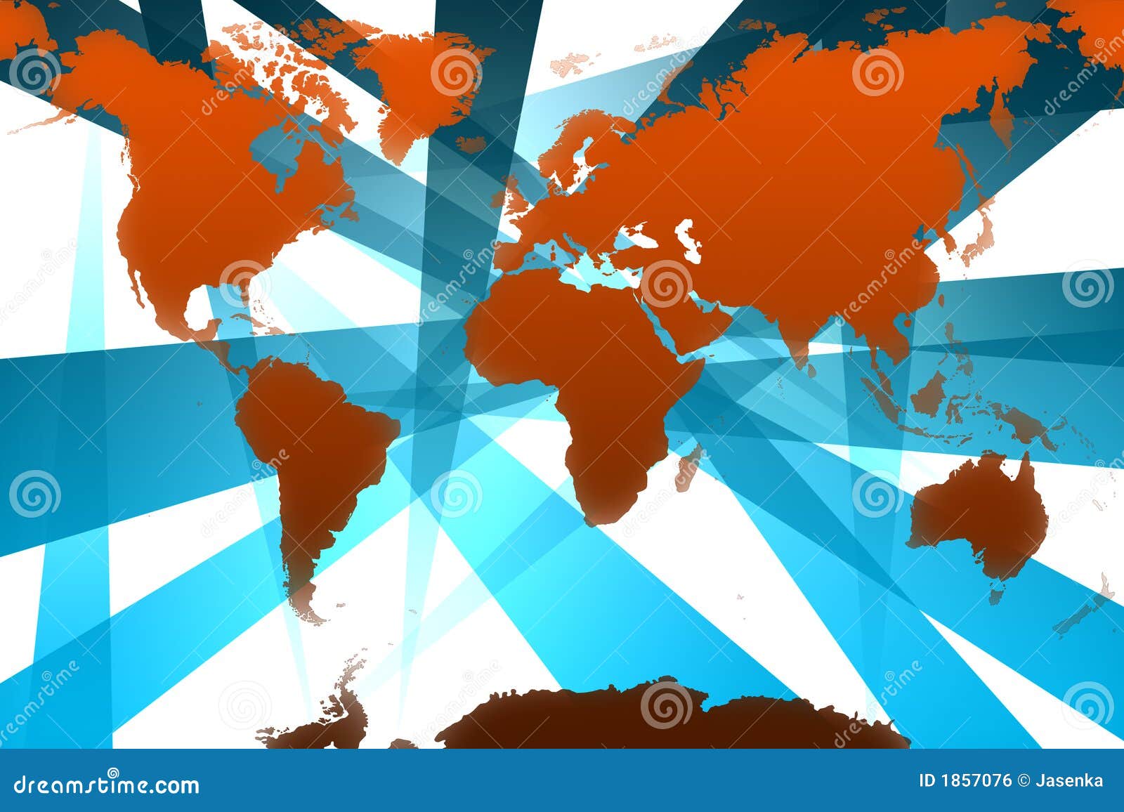 Mapa do mundo ilustração stock. Ilustração de internacional - 1857076