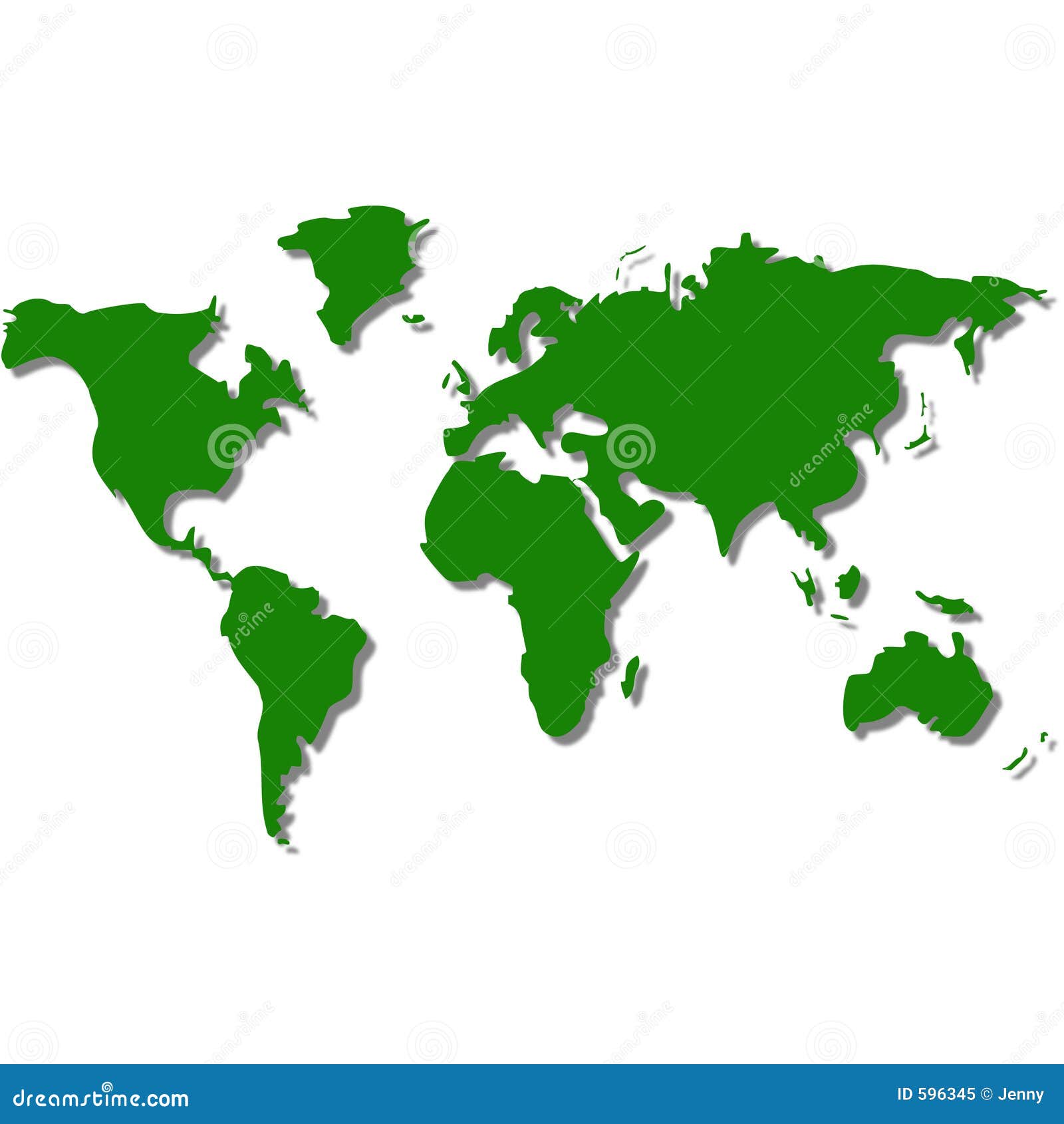 Mapa do mundo ilustração do vetor. Ilustração de tecnologia - 596345