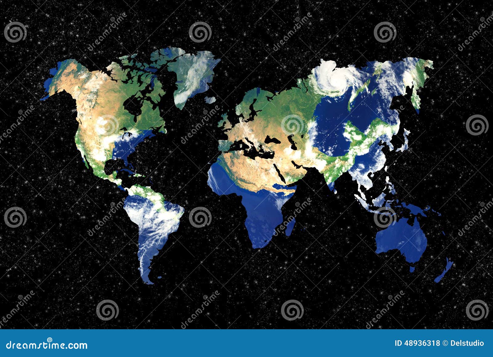 Mapa do mundo da terra foto de stock. Imagem de mapas - 48936318