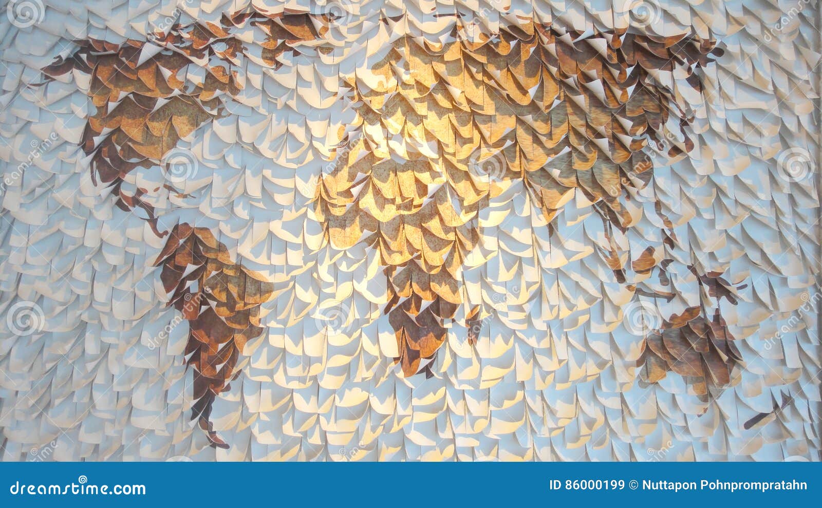 Mapa do mundo de papel imagem de stock. Imagem de cidade - 86000199