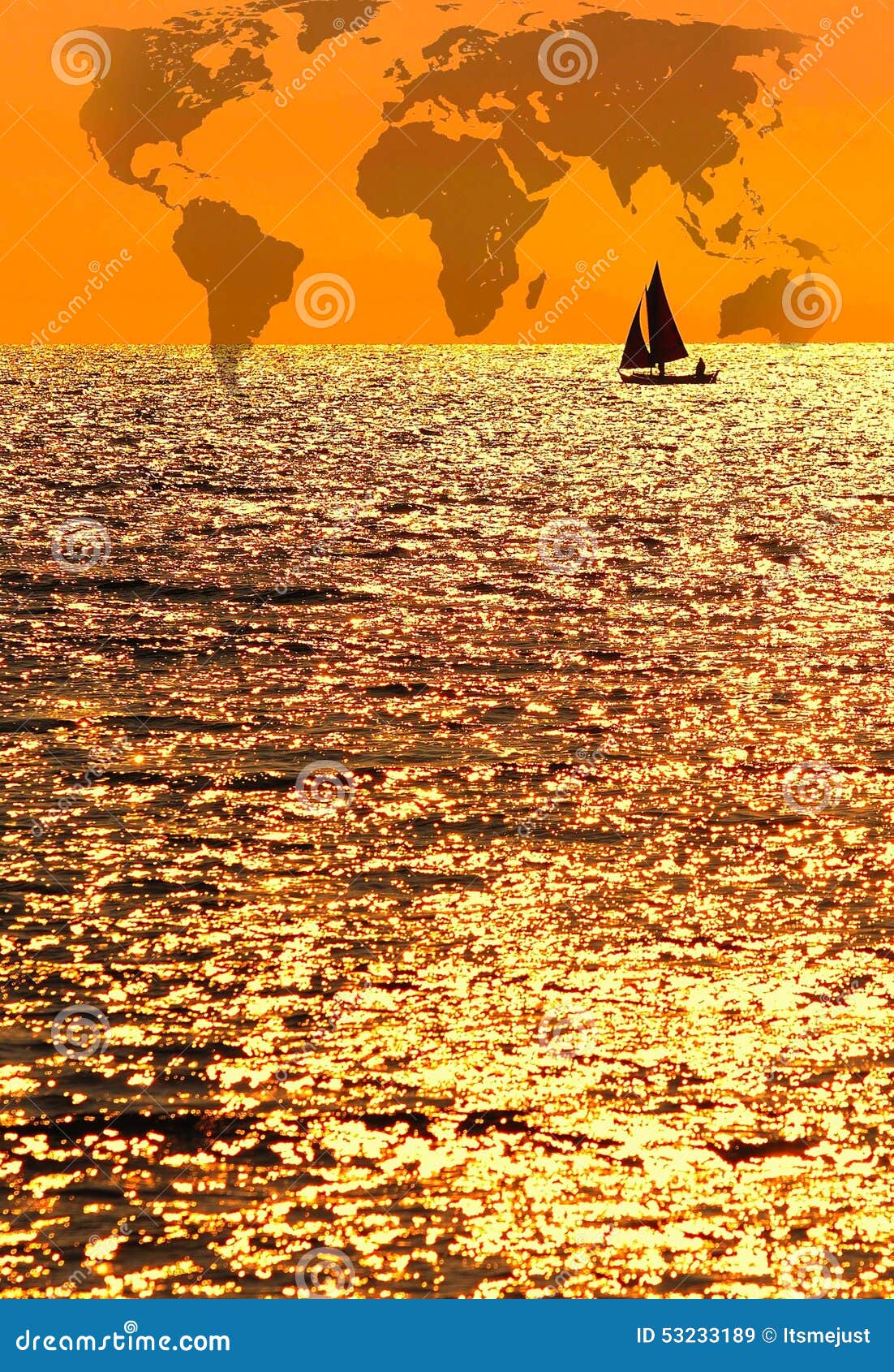 Mapa Do Mundo No Com Nuvens Imagem de Stock - Imagem de projeto, oceano ...