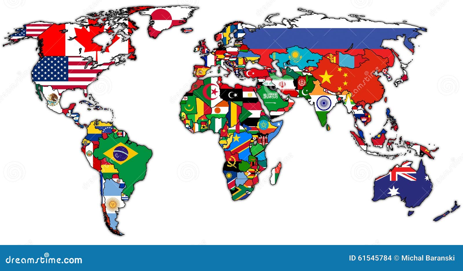 Mapa do mundo real ilustração stock. Ilustração de geografia - 61545784