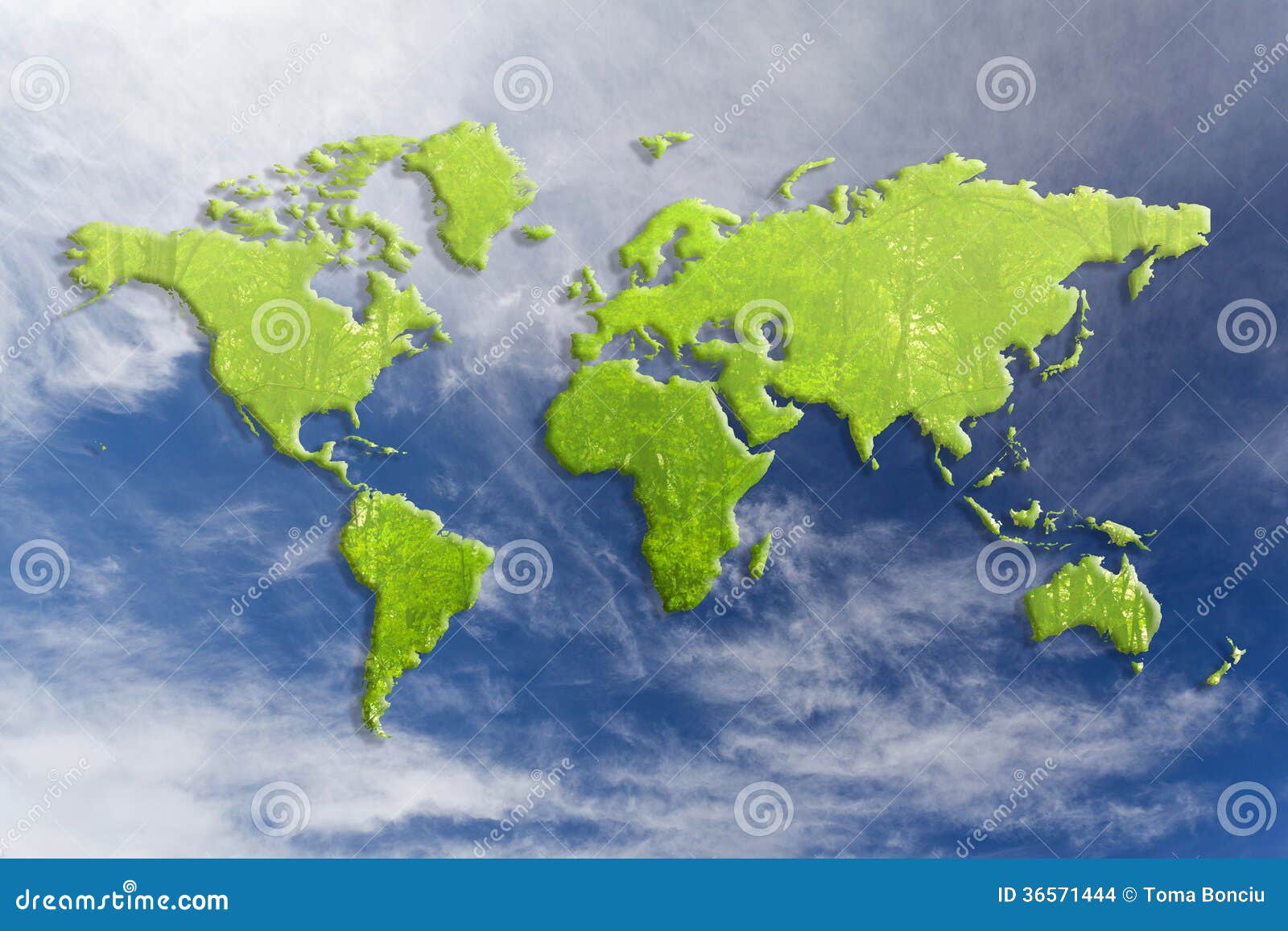 Mapa do mundo verde ilustração stock. Ilustração de verde - 36571444