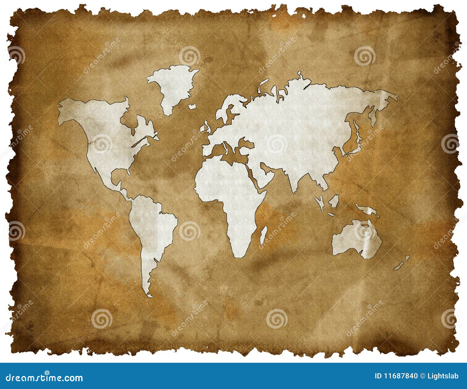 Mapa do Velho Mundo ilustração stock. Ilustração de atlas - 11687840