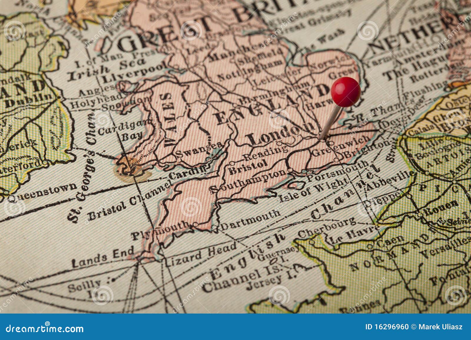 Mapa Do Vintage De Londres E De Inglaterra Foto de Stock - Imagem de ...