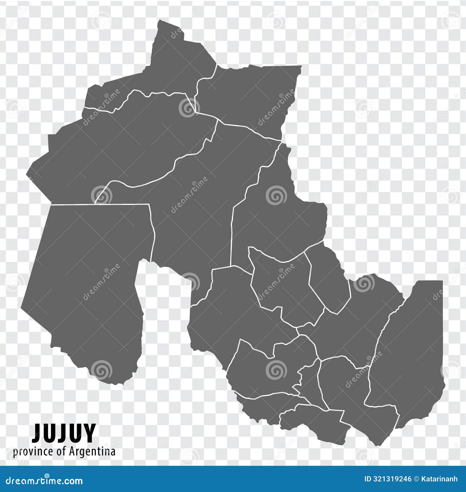 Mapa En Blanco Provincia De Jugo Argentina Mapa De Alta Calidad