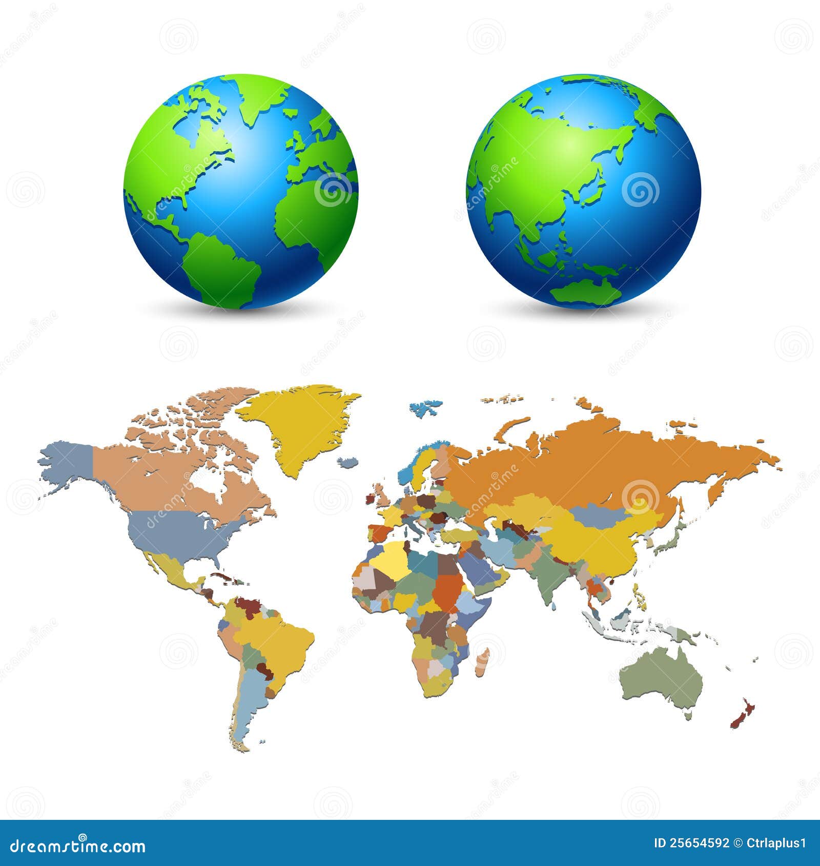 Mapa global ilustração do vetor. Ilustração de projeto - 25654592
