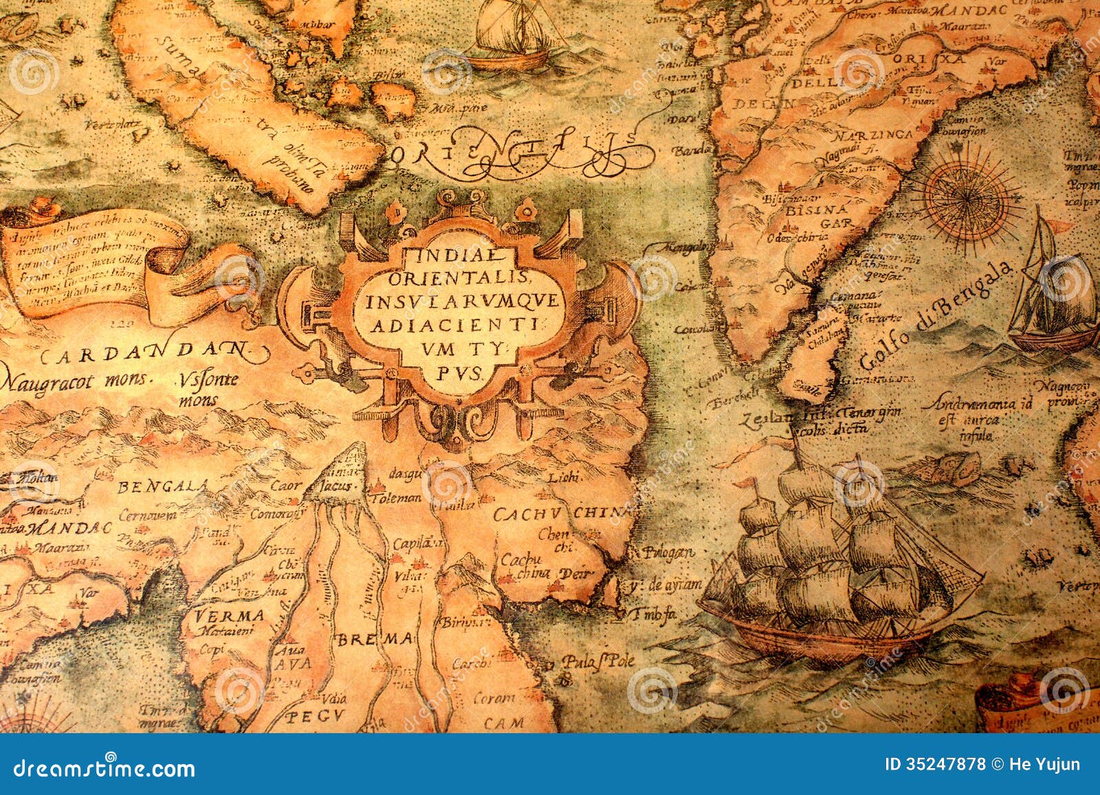 Mapa global antiguo foto de archivo. Imagen de correspondencia - 35247878