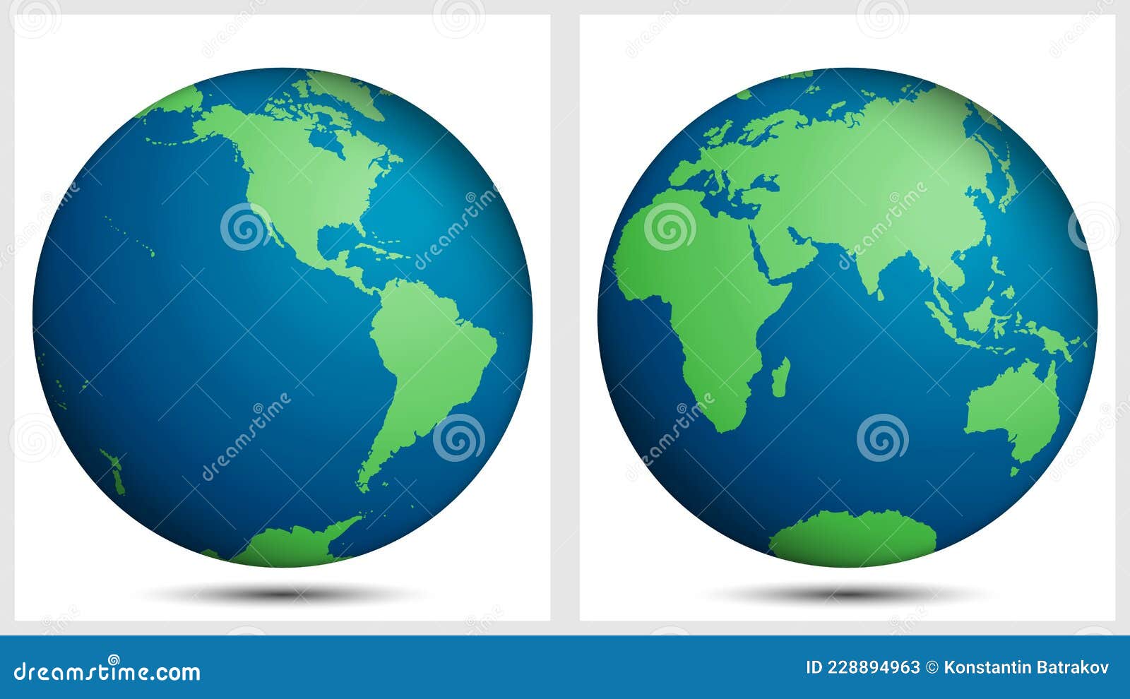 Mapa Global Do Planeta Terra Ilustração Do Vetor Ilustração De
