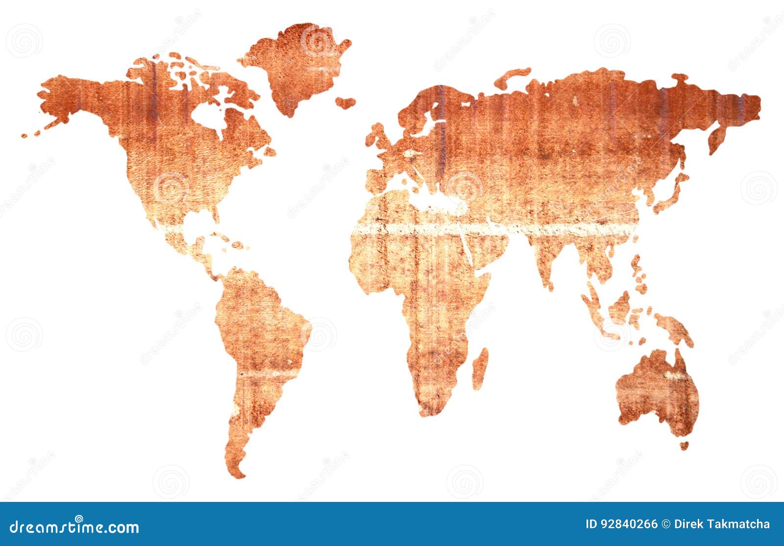 Mapa global isolado ilustração stock. Ilustração de continente - 92840266