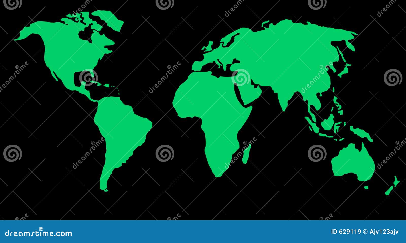 Mapa ou globo do mundo ilustração stock. Ilustração de naturalize - 629119