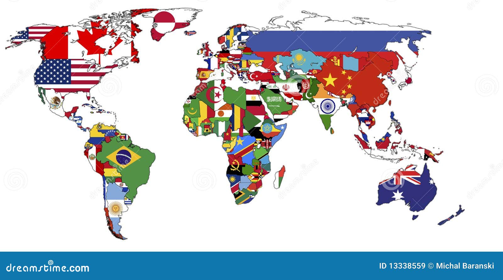 Mapa político do mundo ilustração stock. Ilustração de atlas - 13338559
