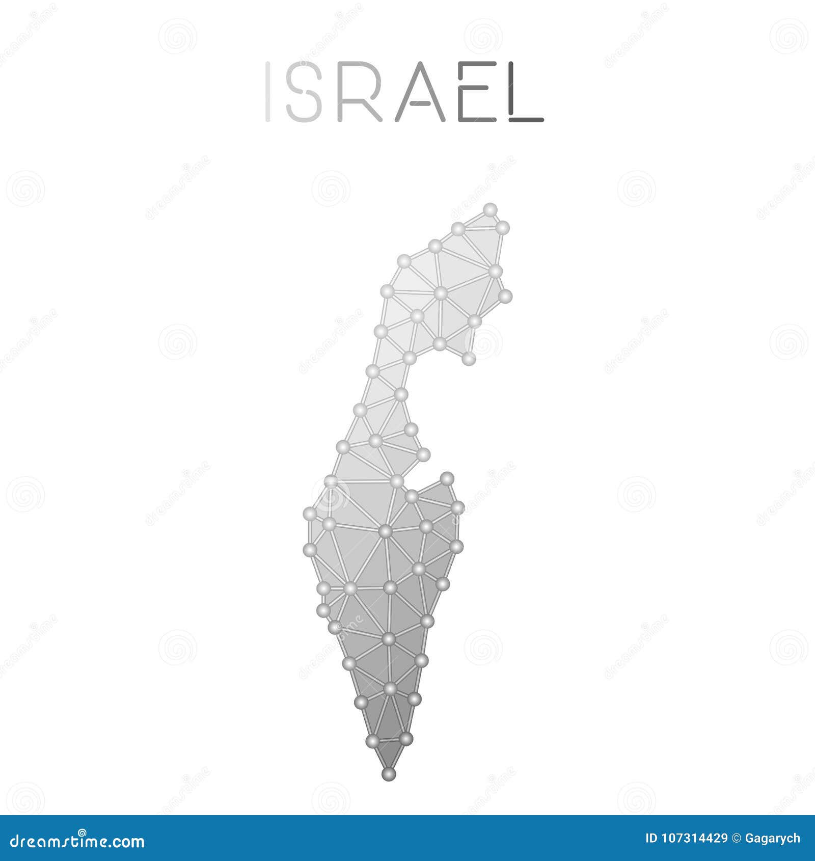 Mapa Poligonal Del Vector De Israel Ilustración del Vector ... Mapa Poligonal Del Vector De Israel Ilustración del Vector ...