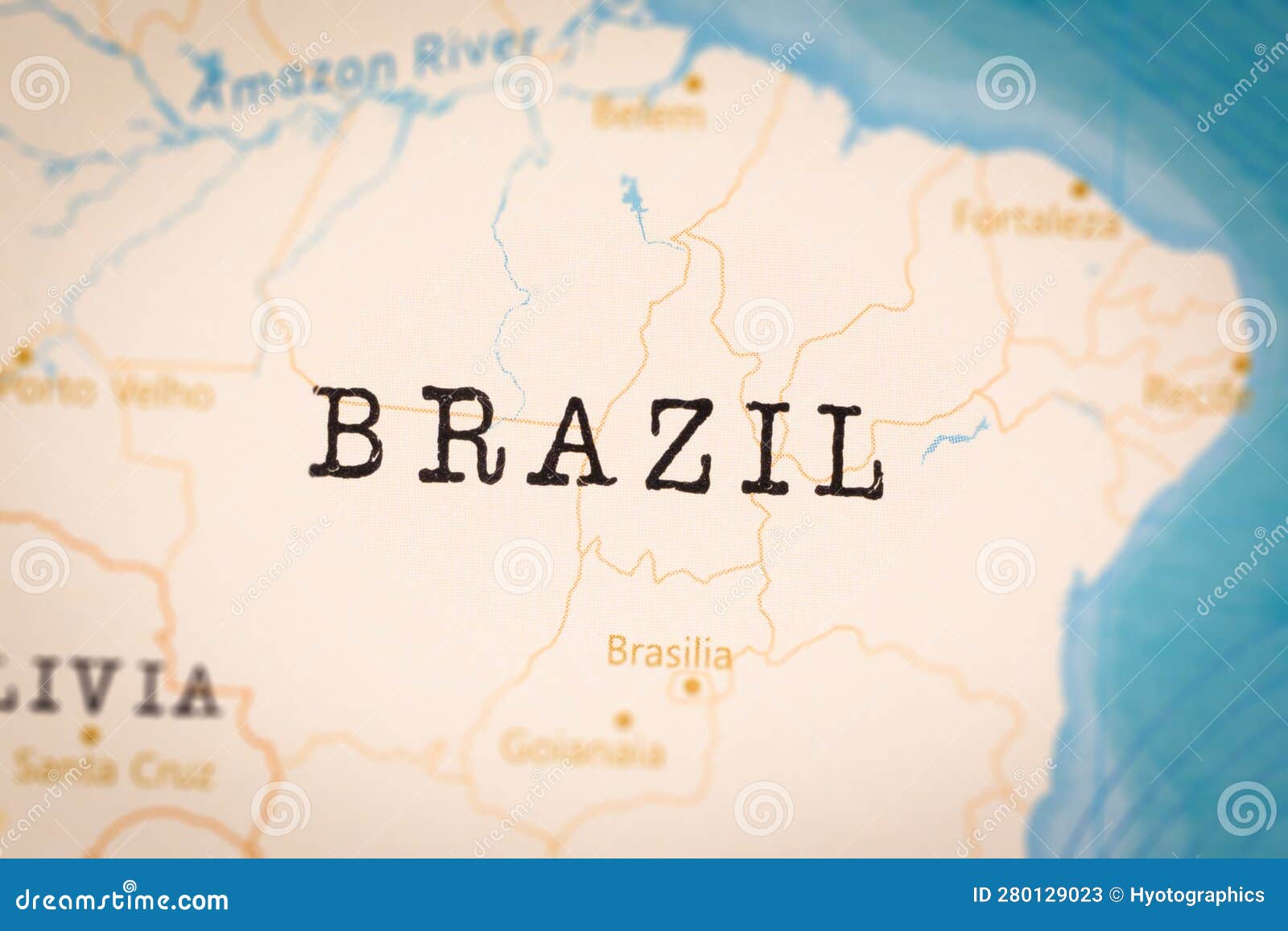 Mapa realista do brasil. imagem de stock. Imagem de naturalizado ...