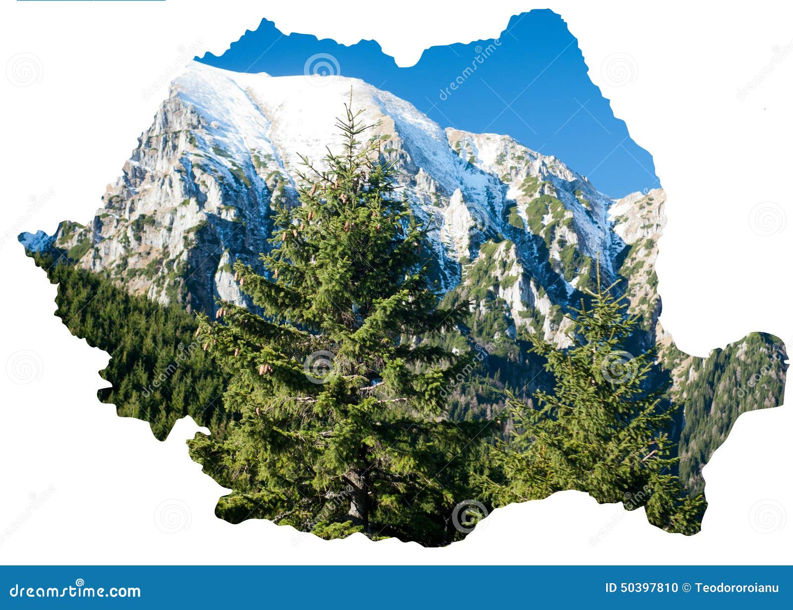 Mapa rumano y los Cárpatos foto de archivo. Imagen de legal - 50397810