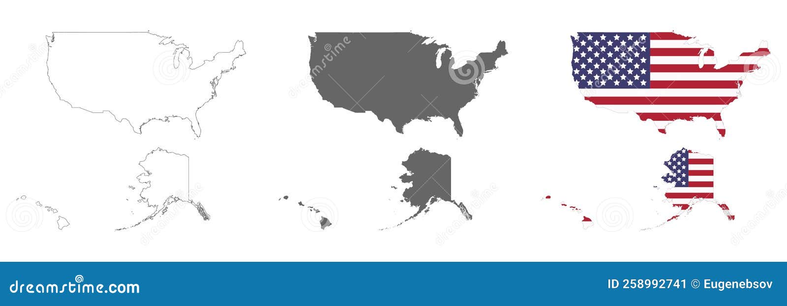 Mapa Usa Altamente Detallado Con Bordes Aislados En Segundo Plano ... Mapa Usa Altamente Detallado Con Bordes Aislados En Segundo Plano ...