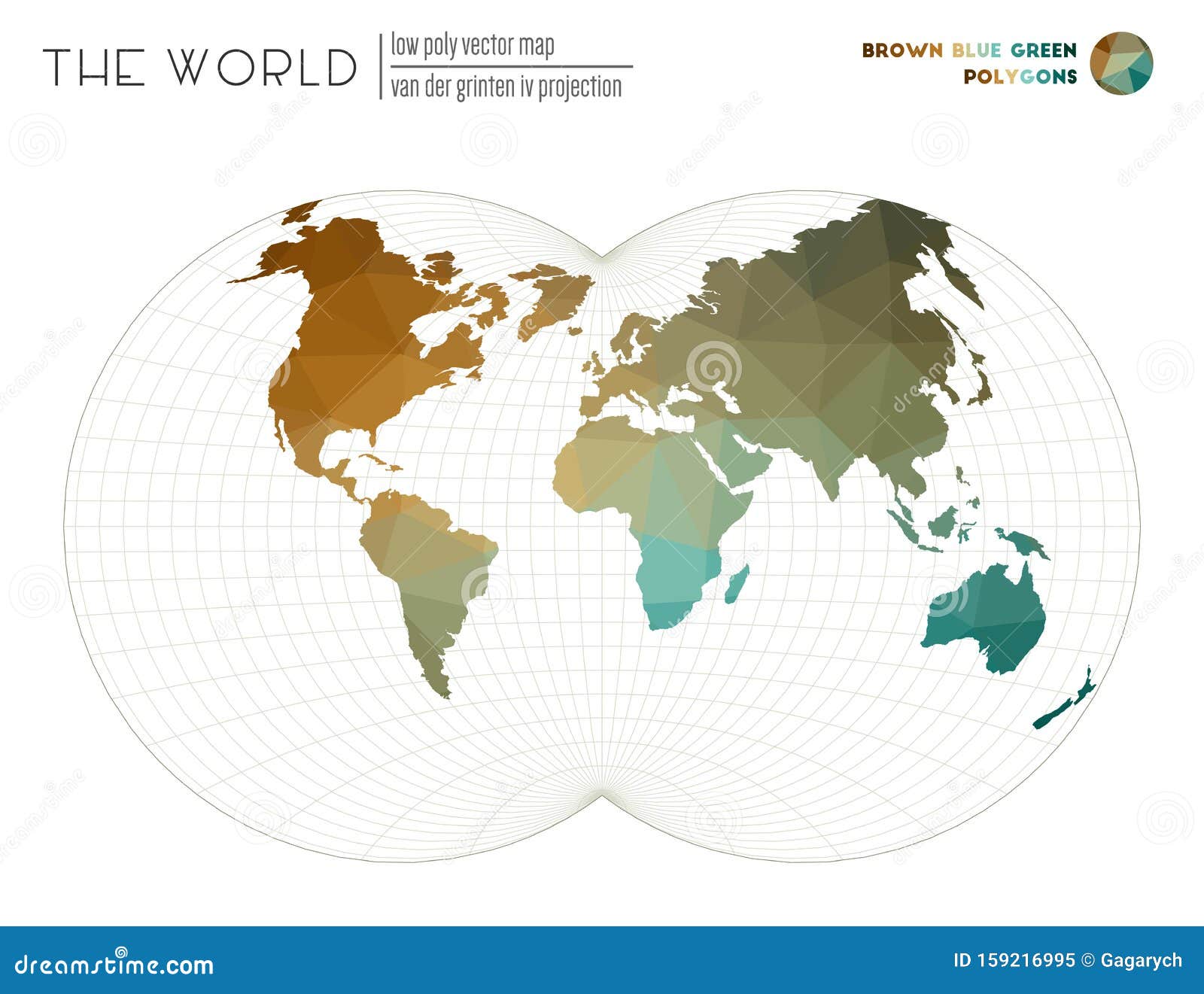 Mapa vectorial del mundo ilustración del vector. Ilustración de arte ...