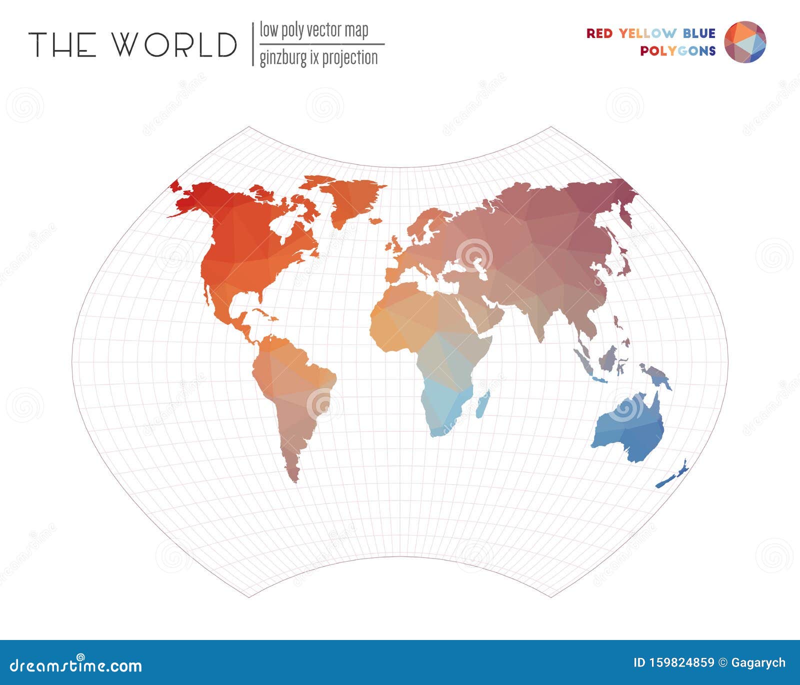 Mapa vectorial del mundo ilustración del vector. Ilustración de hermoso ...