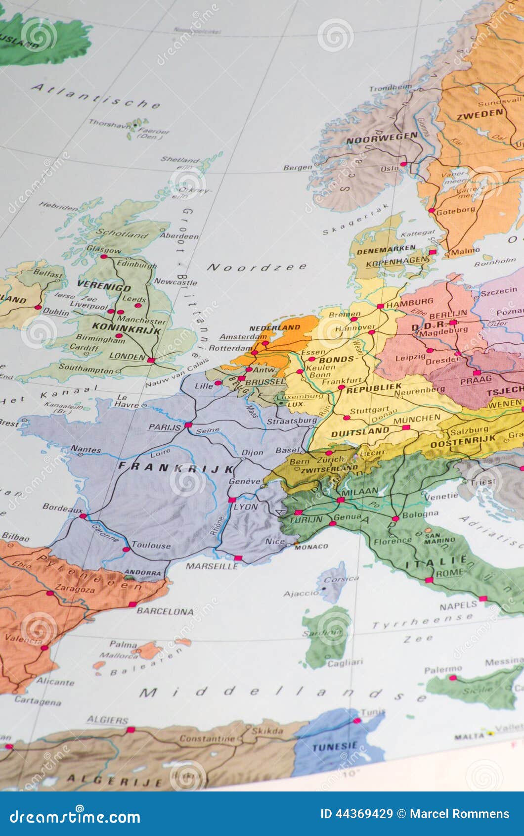 Mapa Viejo De Europa Occidental Imagen de archivo - Imagen de suiza ...