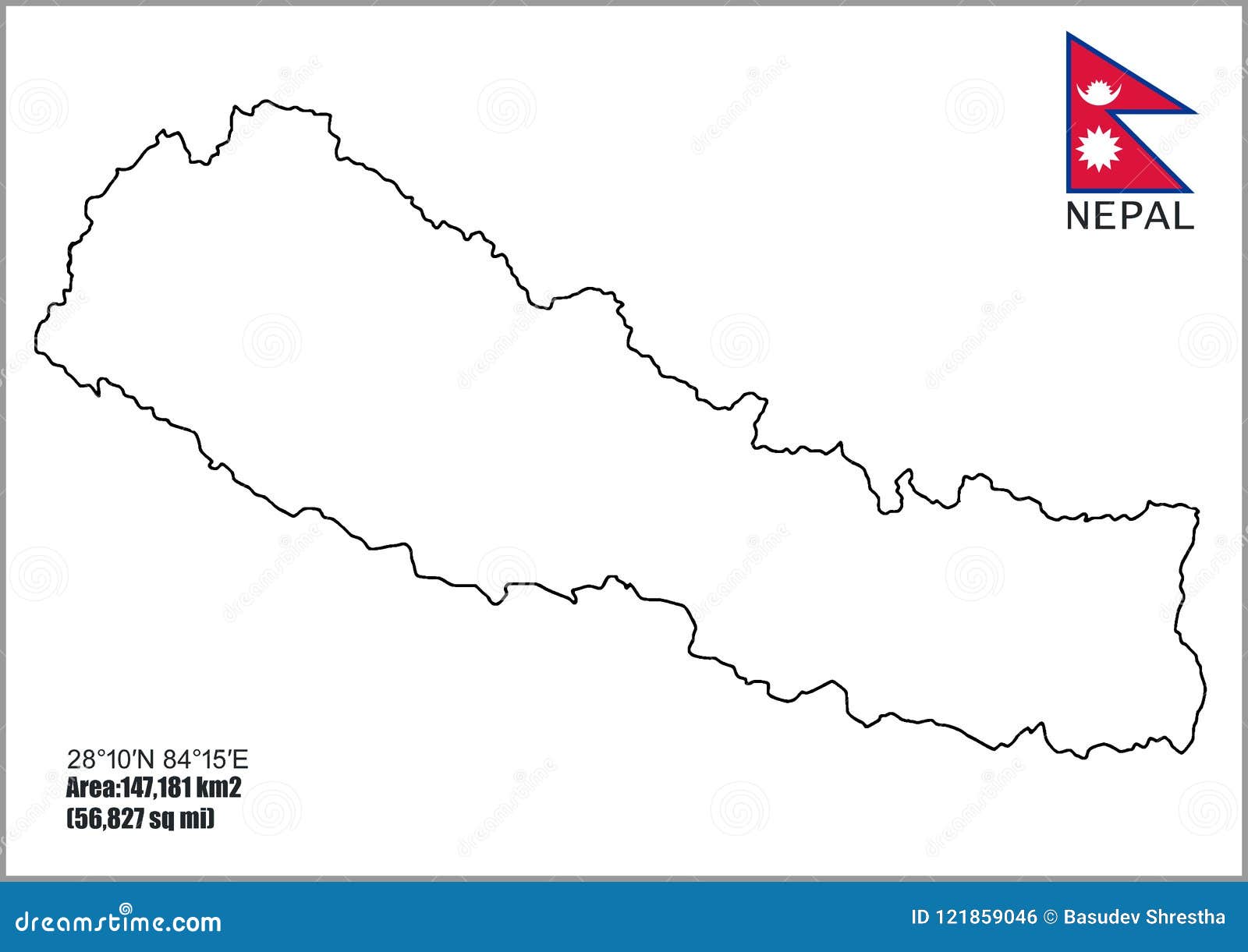 Mapas De Nepal | Mapa Detallado De Nepal Stock de ilustración ...
