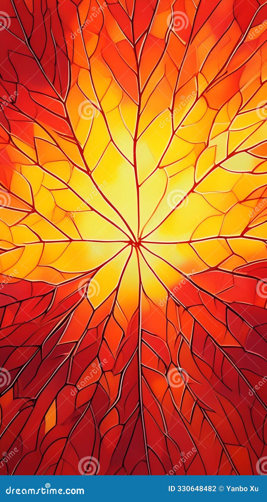 Maple Leaf Evolution Background: Preserving Color And Vein Structure ...