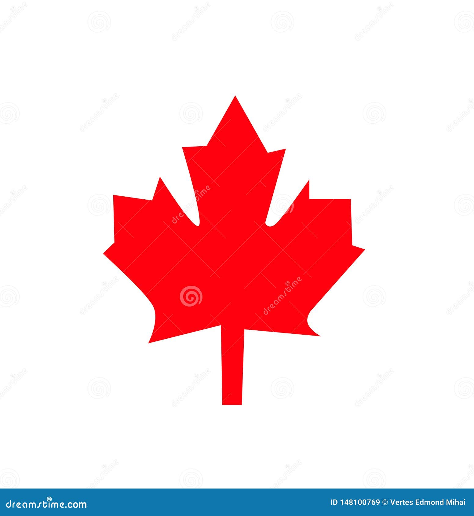 Maple Leaf Illustration Vector Stock Vector - Illustration of vector ...