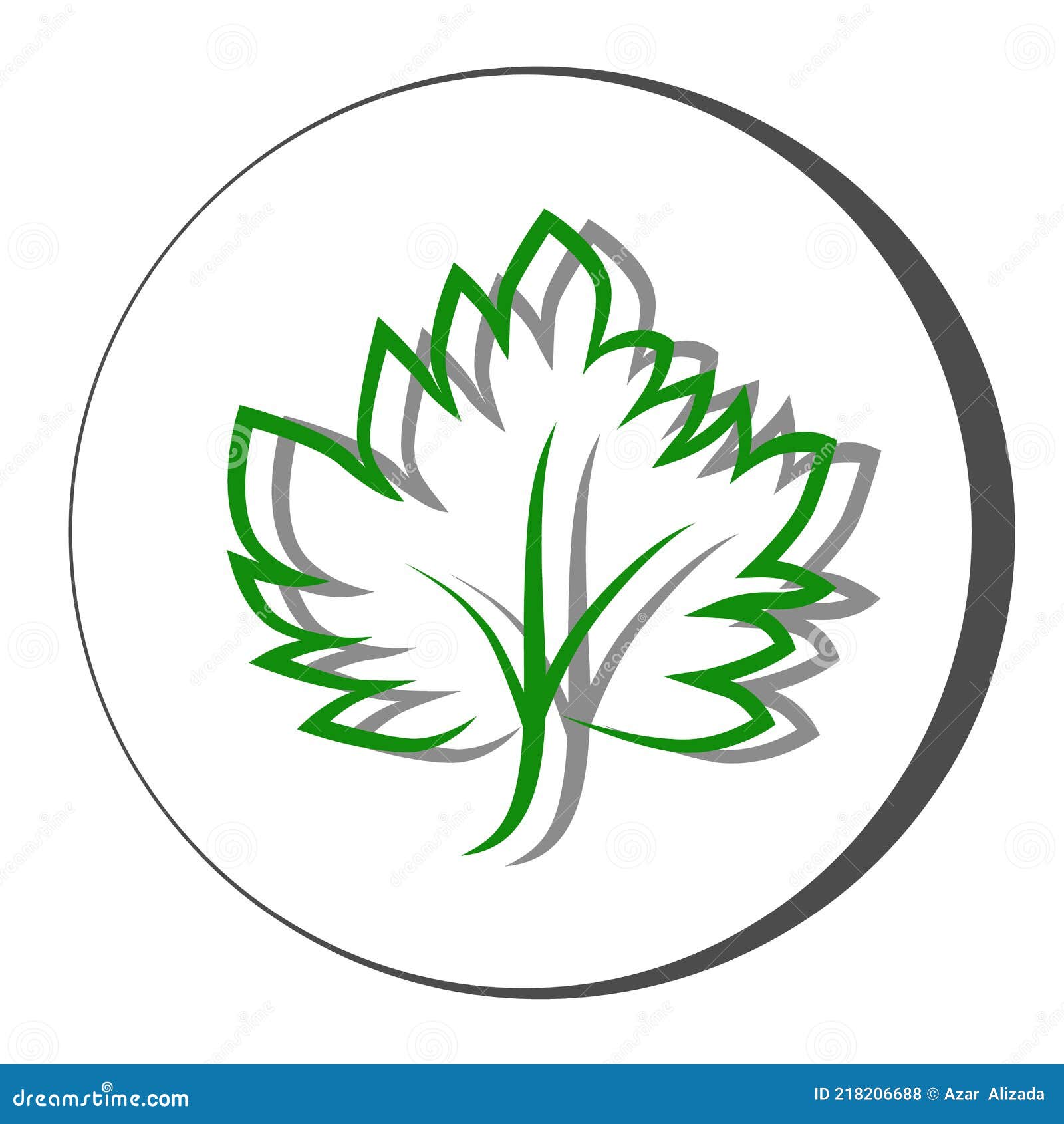 Maple Leaf Logo Design Element. Beautiful Maple Leaf Vector Design for ...