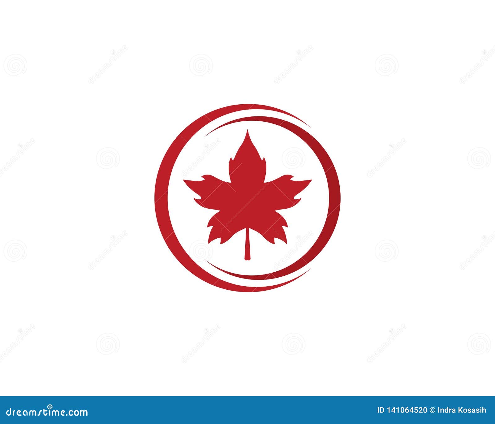 Maple Leaf Logo Template Vector Icon Illustration Stock Vector ...
