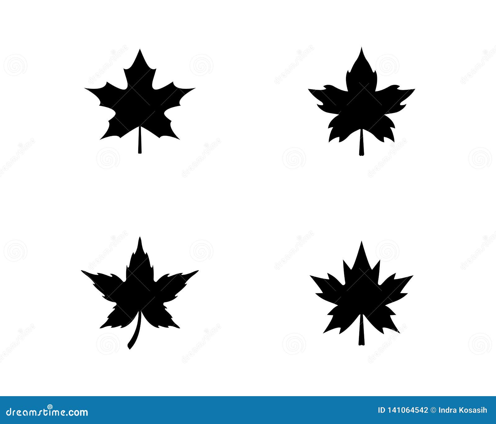 Maple Leaf Logo Template Vector Icon Illustration Stock Vector ...