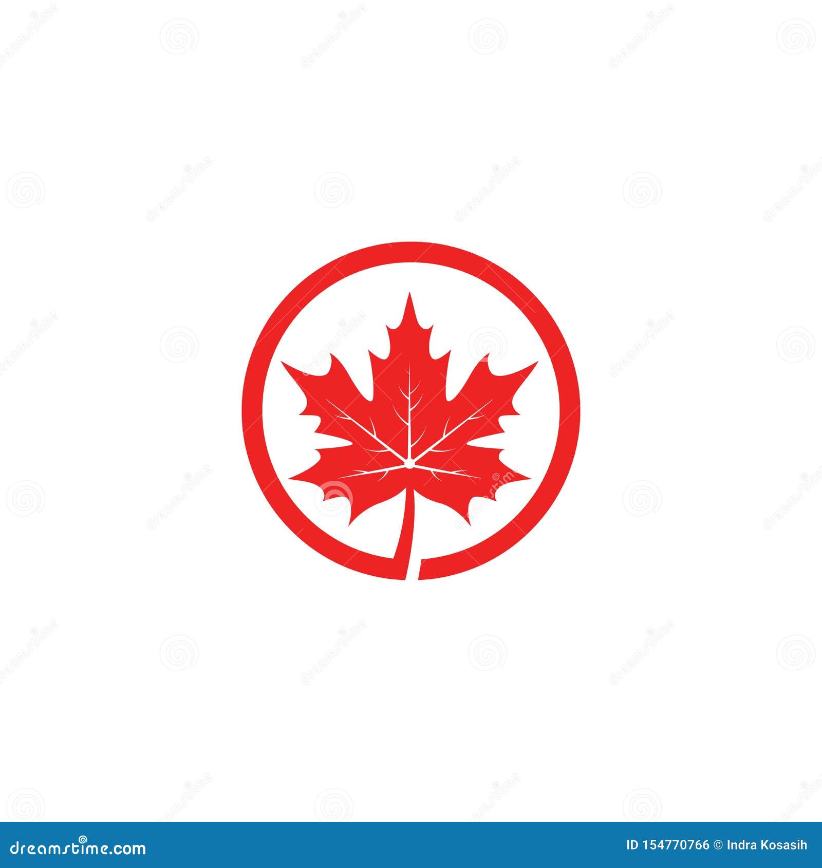 Maple Leaf Logo Template Vector Icon Illustration Stock Vector ...