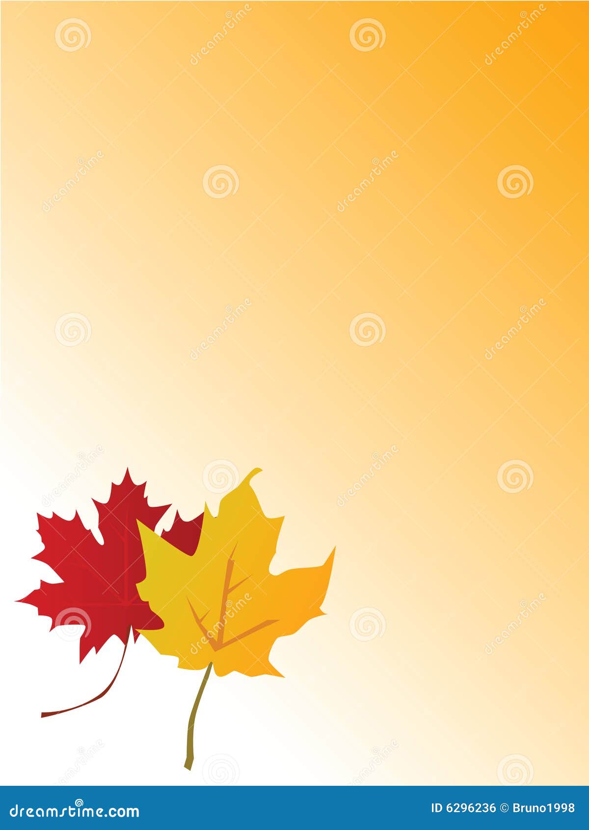 Maple leaf paper stock vector. Illustration of fall, environment - 6296236