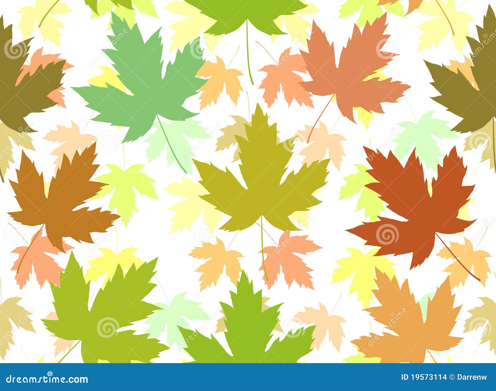 Maple leaf seamless tile stock illustration. Illustration of canadian ...