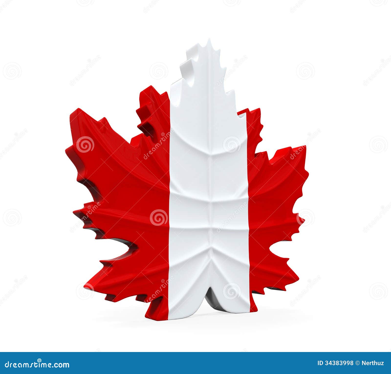 Maple Leaf Symbol stock illustration. Illustration of isolated - 34383998
