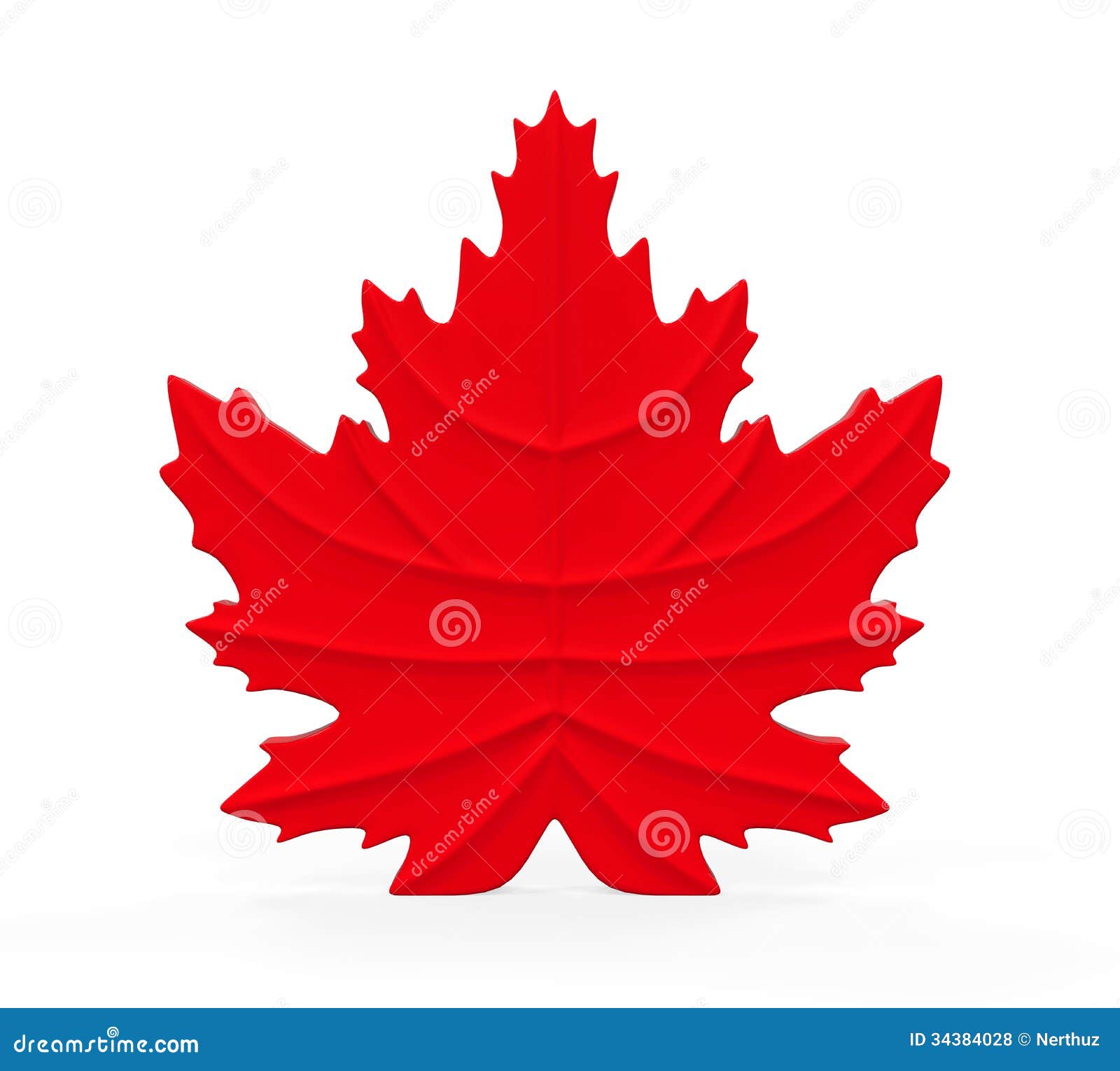 Maple Leaf Symbol stock illustration. Illustration of america - 34384028