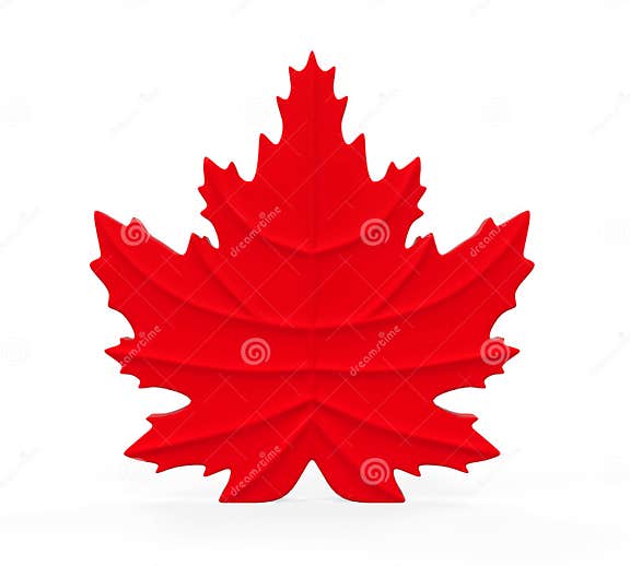 Maple Leaf Symbol stock illustration. Illustration of america - 34384028