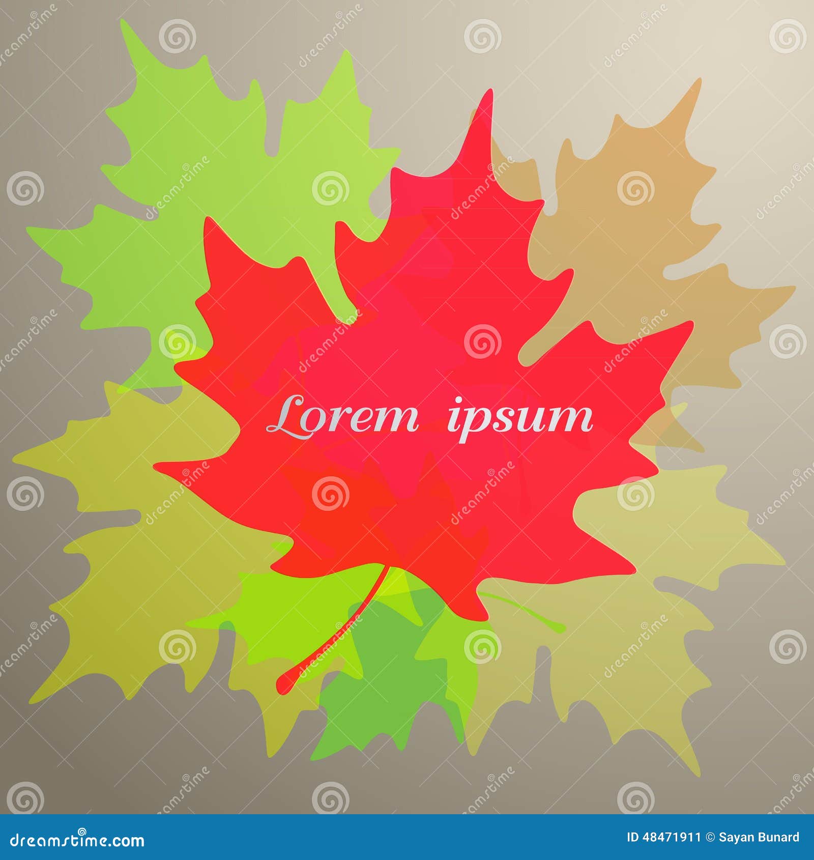 Maple Leaf Symbol. Vector Illustration. Stock Vector - Illustration of ...