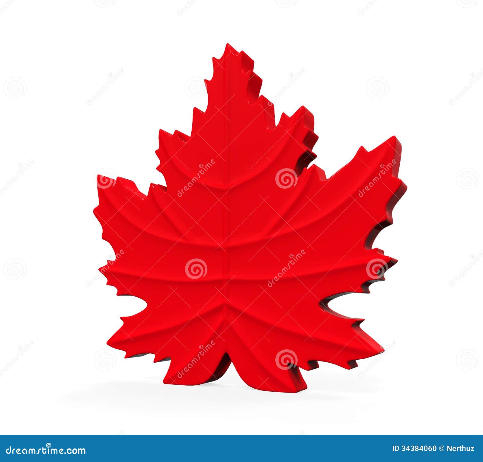 Maple Leaf Symbol stock illustration. Illustration of concept - 34384060